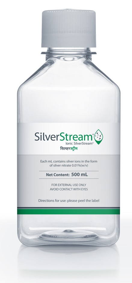 Buy SilverStream Ionic Silver Nitrate Solution 500 ml Online at RxIndia.com