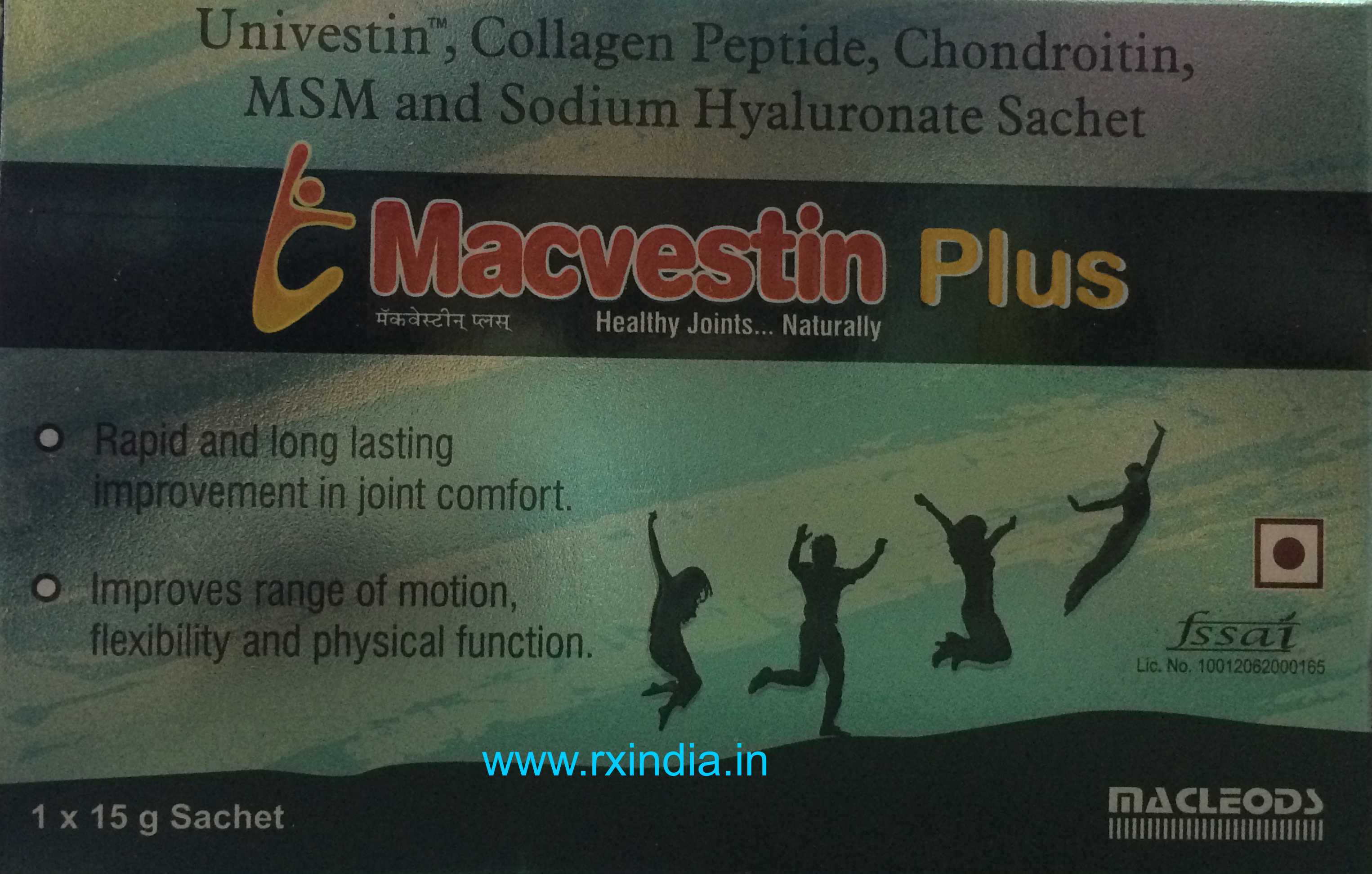 Buy Macvestin Plus Sachet 15 gm Online at RxIndia.com
