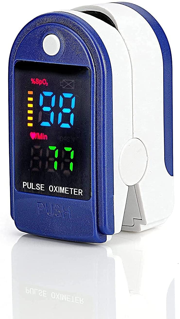 Buy Pulse Oximeter Fingertip, O2 Saturation, Pulse Rate (PR) with ...