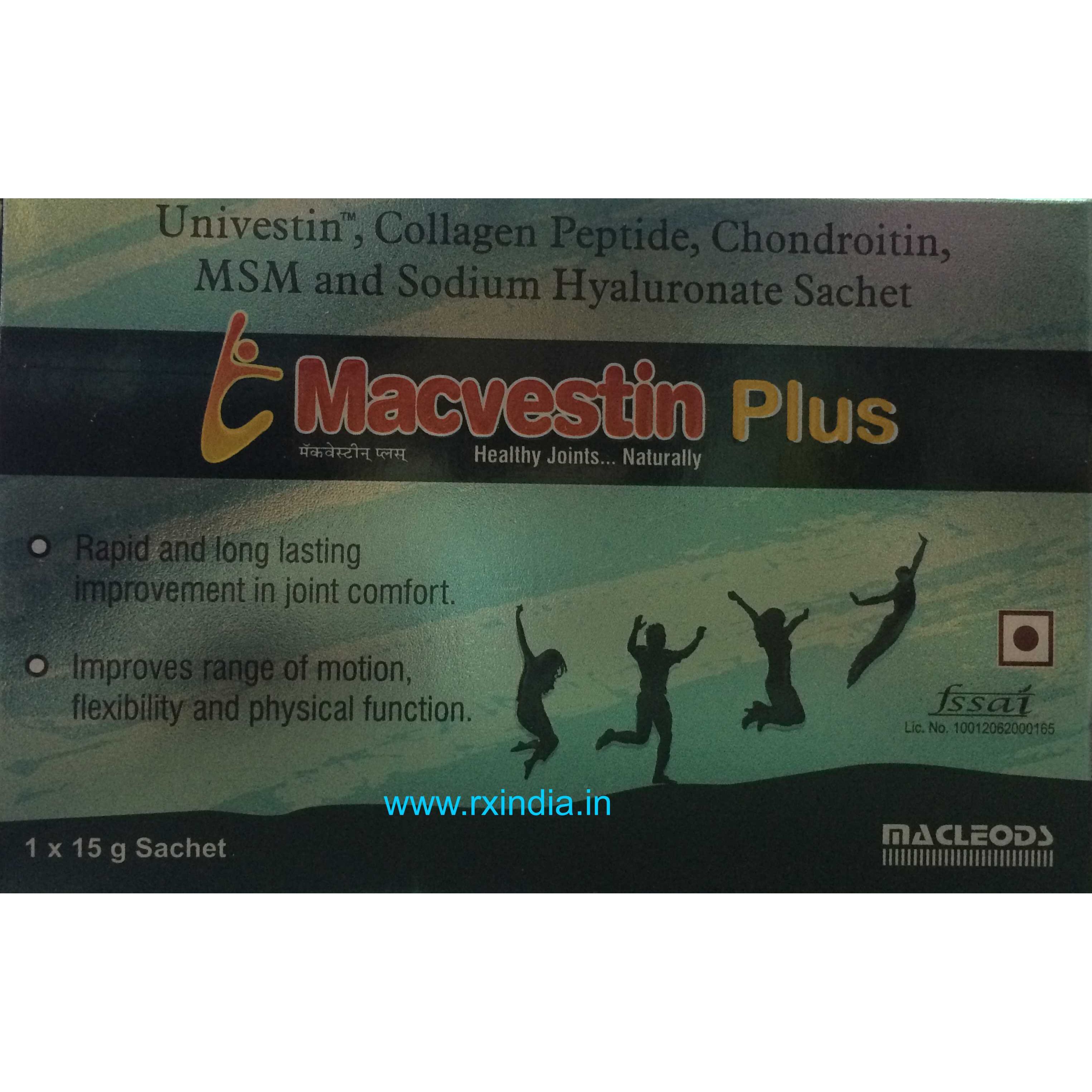 Buy Macvestin Plus Sachet 15 gm Online at RxIndia.com