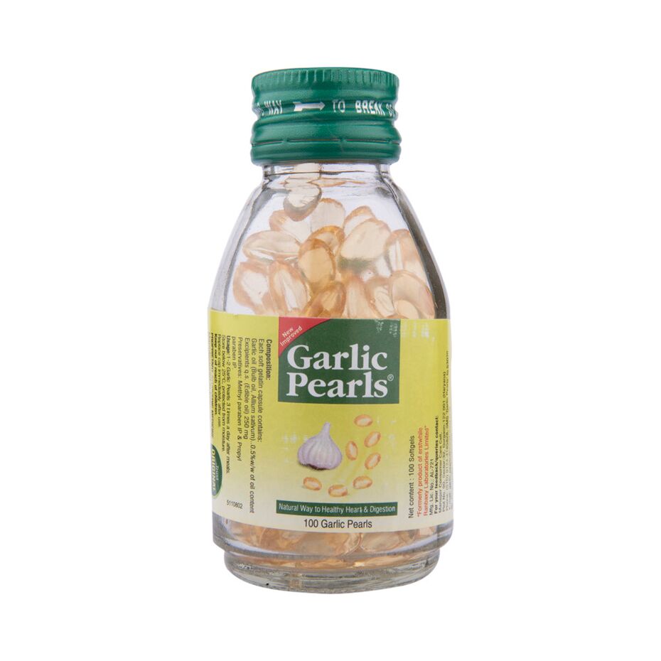 Buy Garlic Pearls 100 Soft Gelatin Capsules Online at RxIndia.com