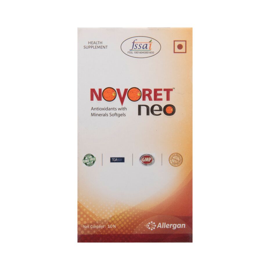 Buy Novoret Neo Softgels 10 Soft Gelatin Capsules Online at RxIndia.com
