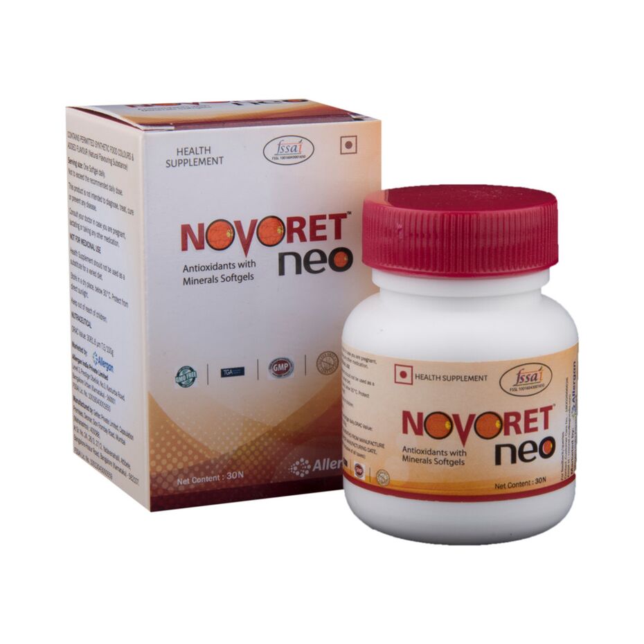 Buy Novoret Neo Softgels 30 Soft Gelatin Capsules Online at RxIndia.com