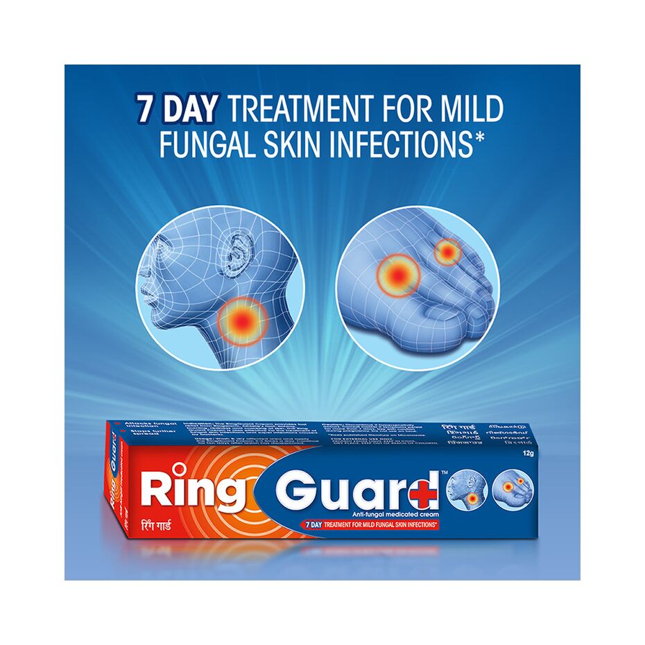 Buy Ring Guard Antifungal Medicated Cream 12 gm Online at RxIndia.com