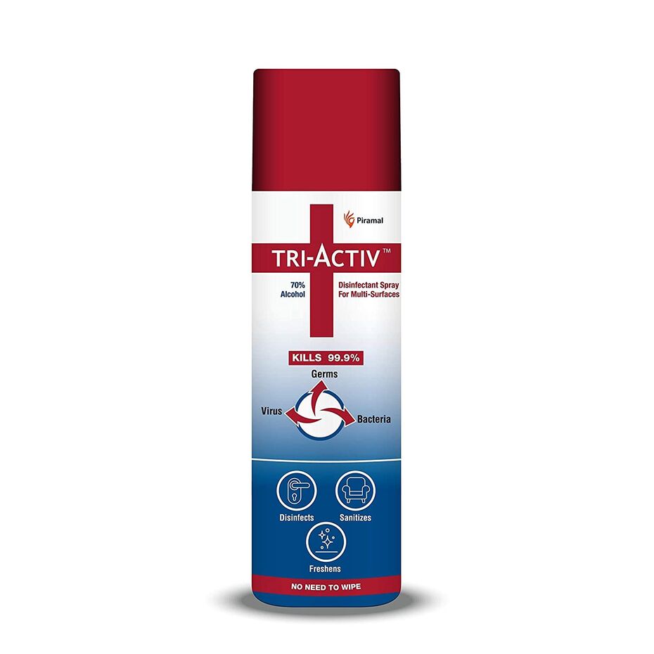 Buy Tri-Activ Disinfectant Spray for Multi-Surfaces 70% Alcohol Based ...