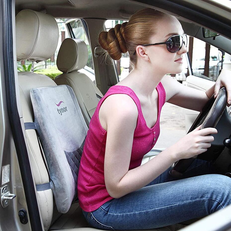 Buy Tynor Orthopaedic Light Portable Back Rest Back Support Online at ...