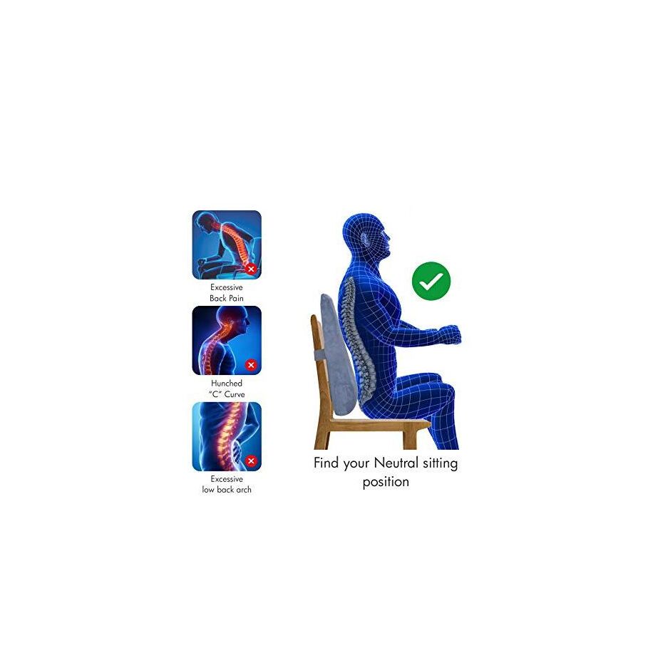 Buy Tynor Orthopaedic Light Portable Back Rest Back Support Online at ...