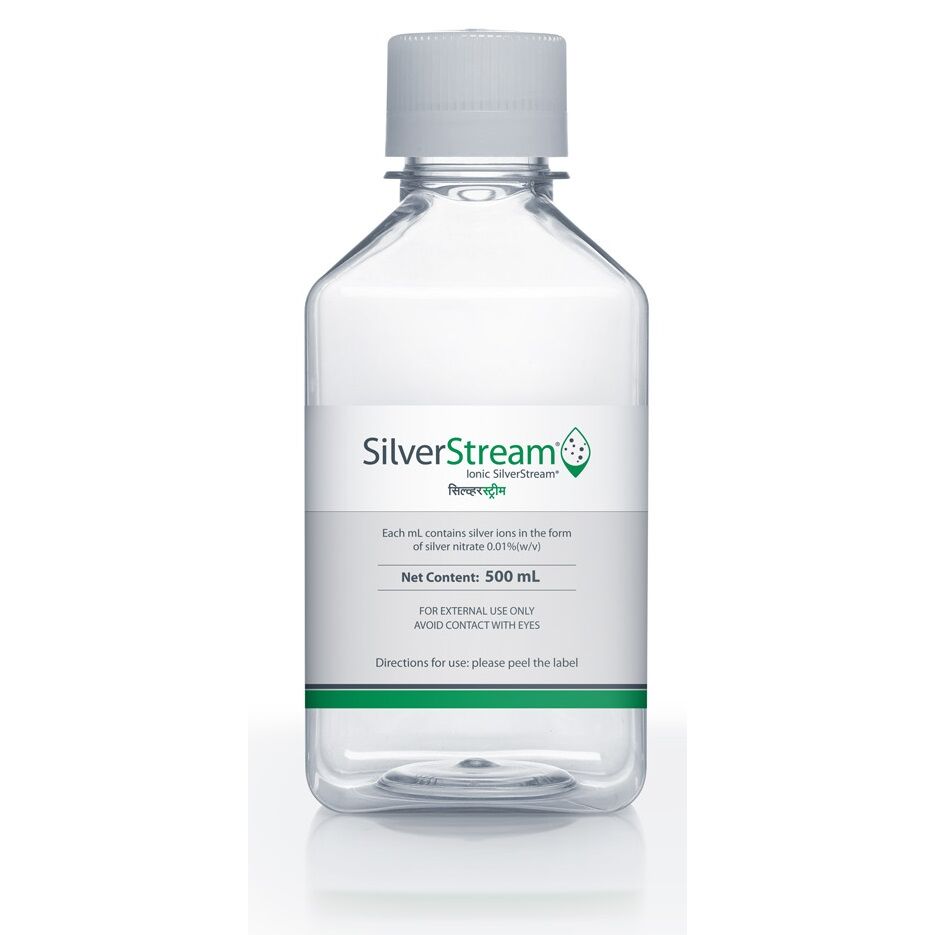 Buy SilverStream Ionic Silver Nitrate Solution 500 ml Online at RxIndia.com