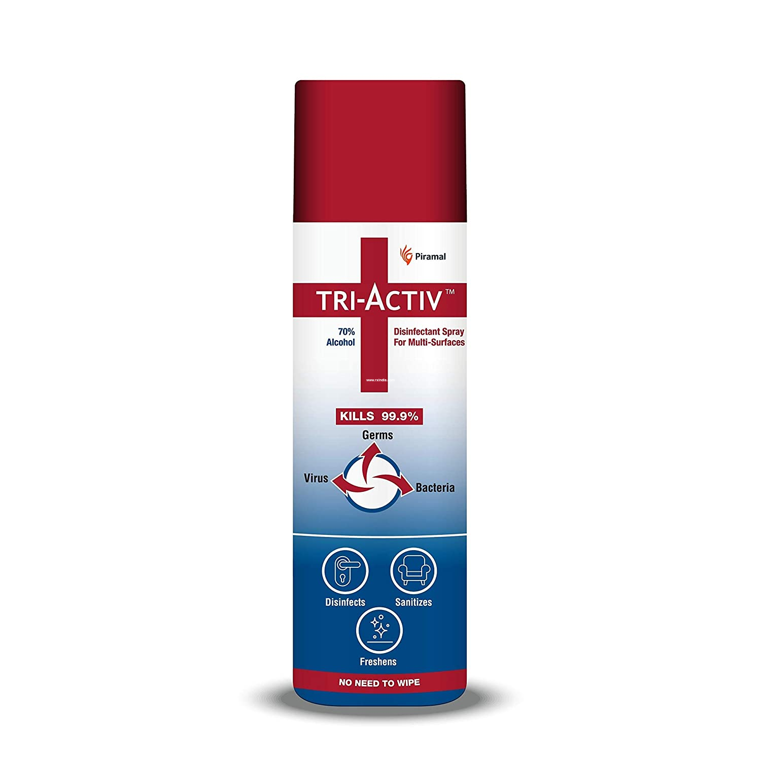 Buy Tri-Activ Disinfectant Spray for Multi-Surfaces 70% Alcohol Based ...