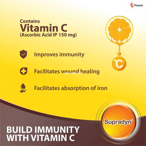 Buy Supradyn Multivitamin and Minerals 15 Tablets Online at RxIndia.com